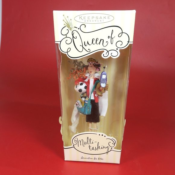 Hallmark | Holiday | Queen Of Multitasking Hallmark Keepsake Christmas ...